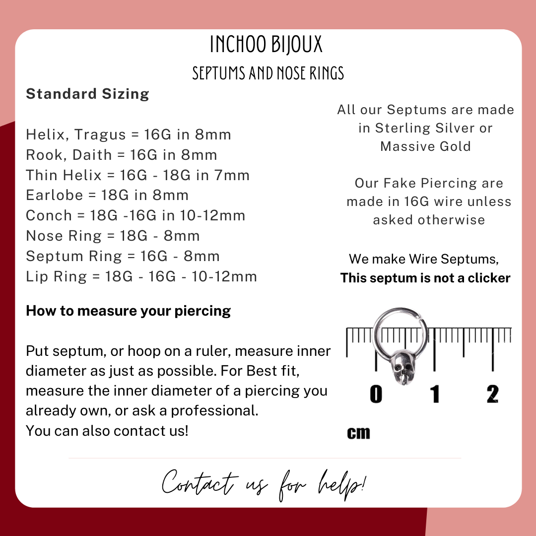Simple Septum Nose Ring – Inchoo Bijoux